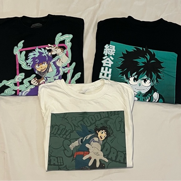 Hot Topic | Tops | Mha Izuku Midoriya Teeshirts | Poshmark